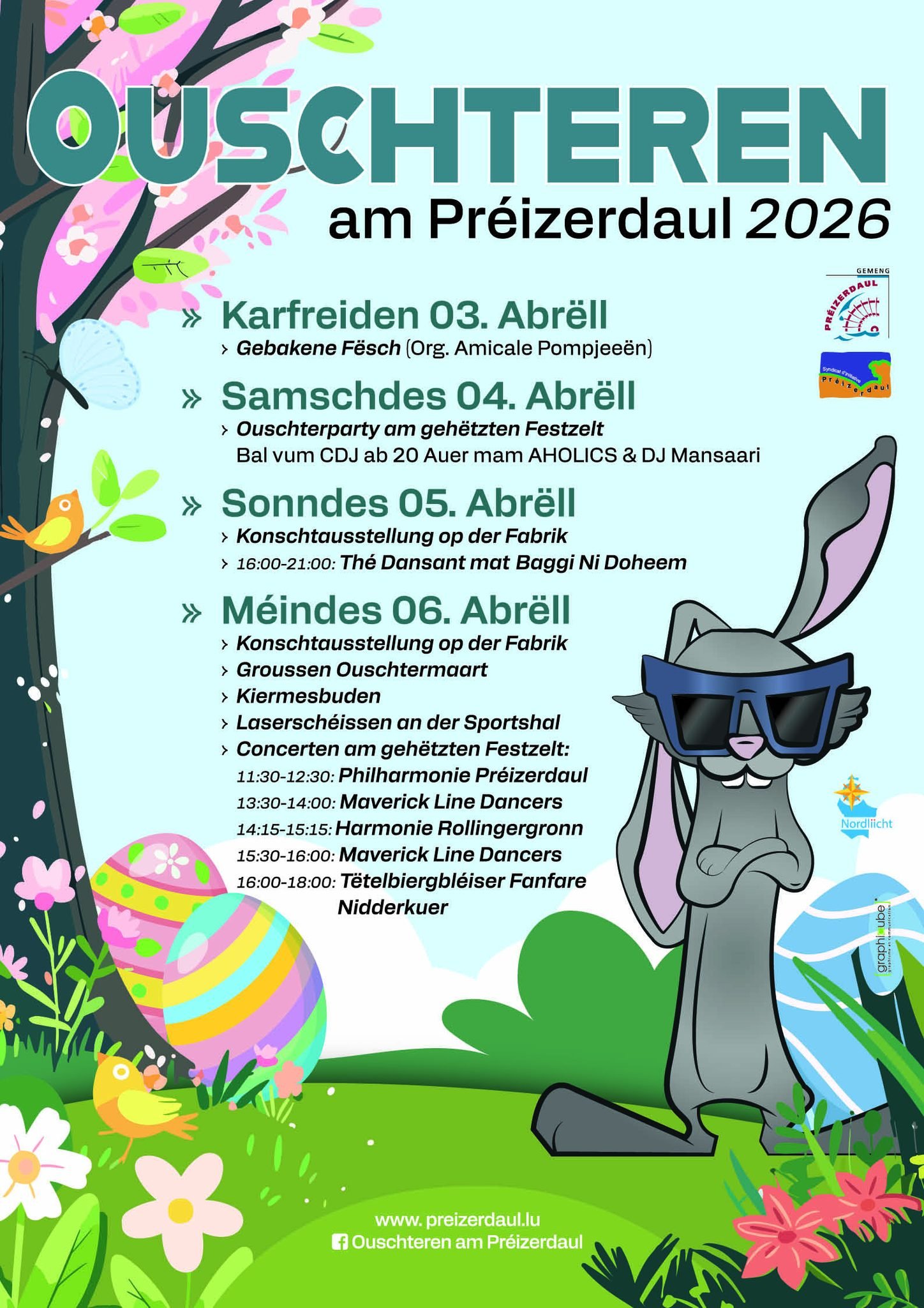 Ouschteren am Préizerdaul 2026 | Syndicat Intercommunal Kanton Réiden